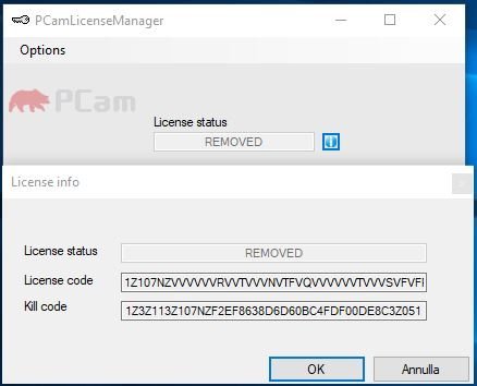 Rinnovo licenza - PCam.com